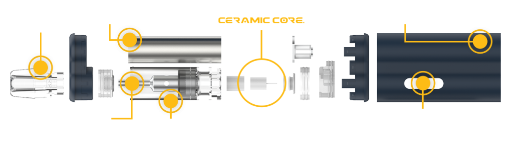 Ceramic Core Empty Disposable Vapes | RAE Vapes
